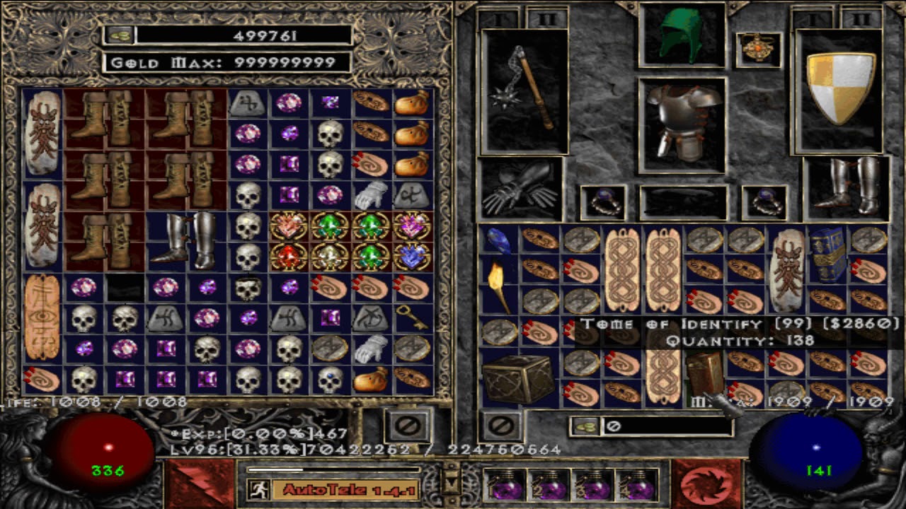 Diablo 2 EuropeBattle Net Rolling ilvl 57 rings 100x Nm Travs - YouTube