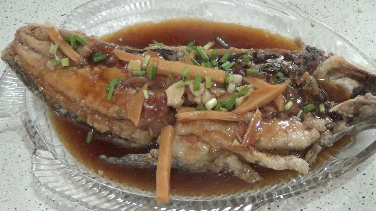 Boneless Bangus with special sauce (milk fish) - YouTube