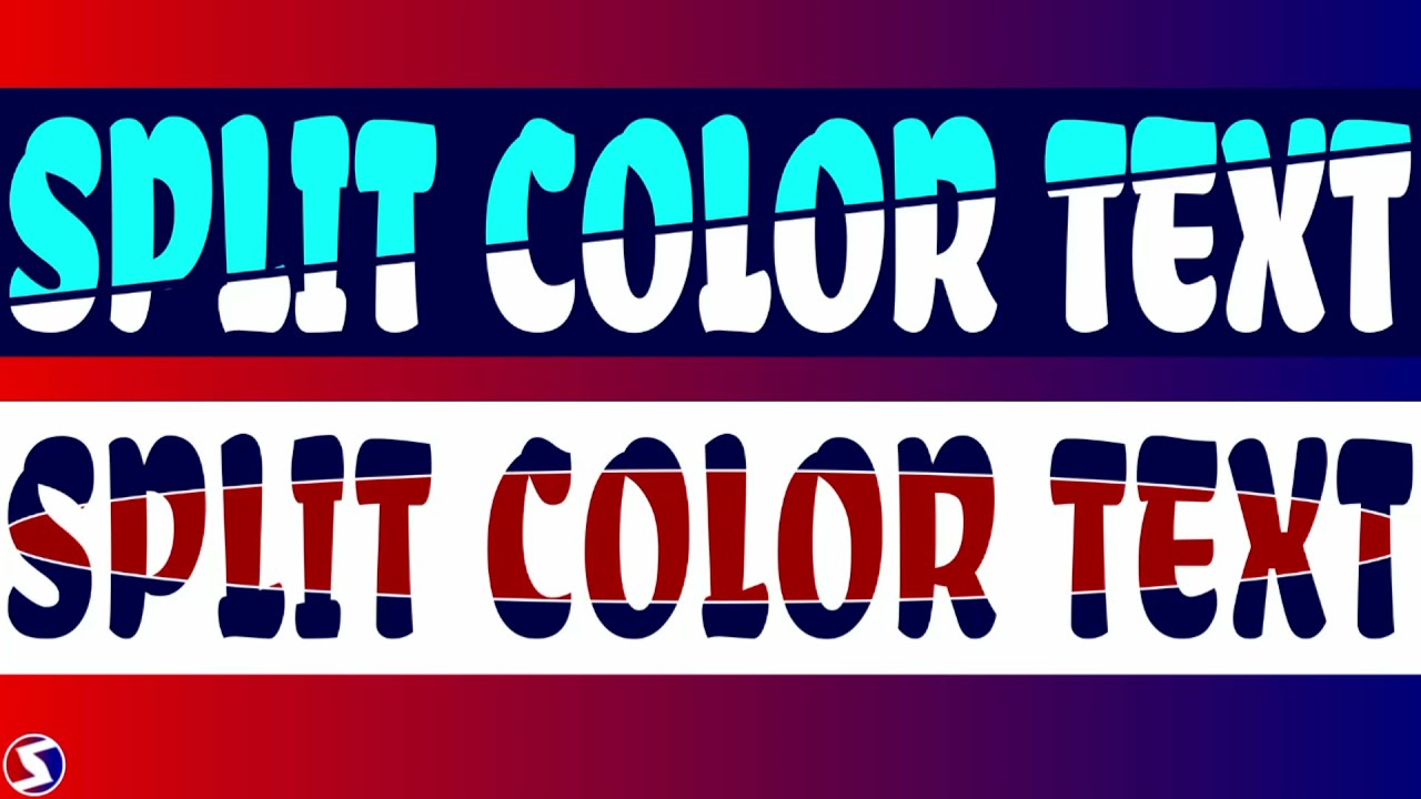 How To Split Text Color How To Shape Text Color In Inkscape Split Text How To Split Text Color How To Shape Text Color In Inkscape Split Text