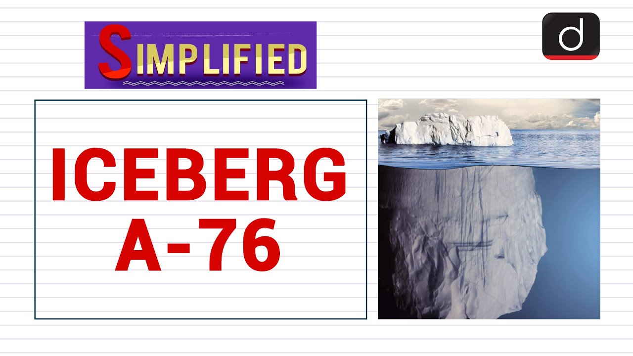 Iceberg A-76 : Simplified - YouTube