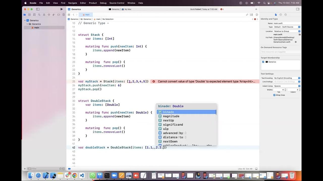 9742735256 Generics In Swift By Dnreddi Ios Online Training Generic Type And Generic