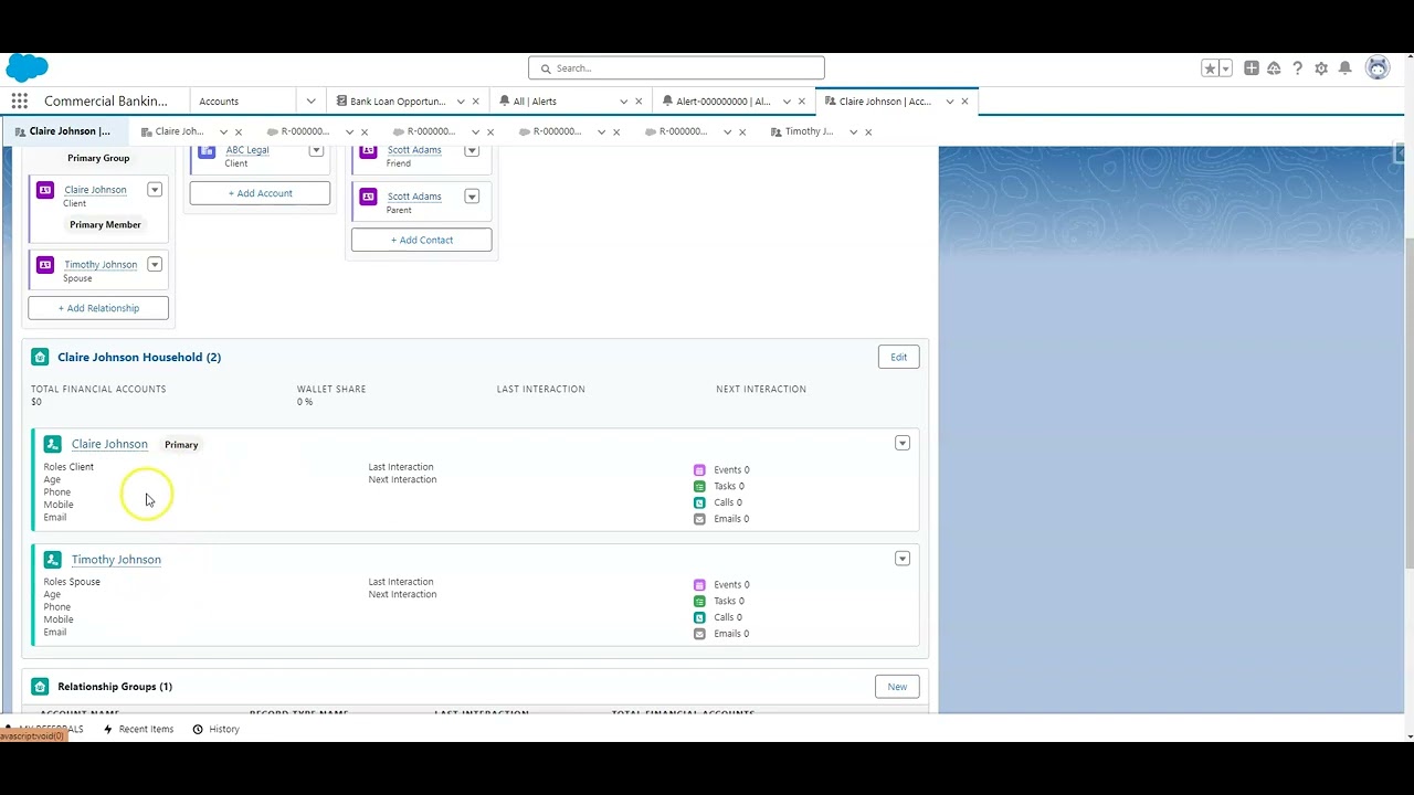 Salesforce FSC Relationship Groups - YouTube