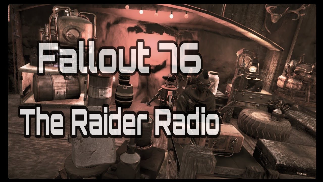 Fallout 76 Camp | Raider "Companion Camp" Radio - YouTube
