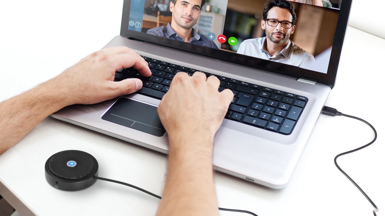 Aluratek's USB Microphone with Mute Button - YouTube