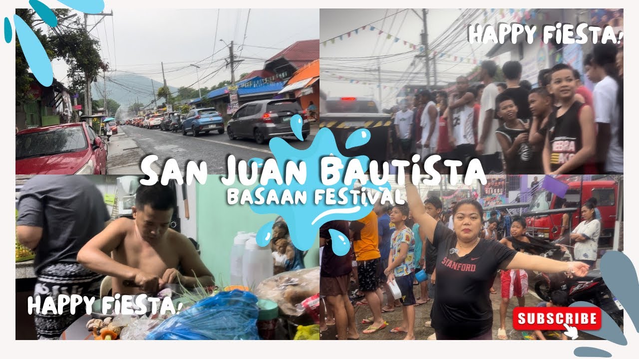 Part 1 | San Juan Bautista,Basaan Festival 🔫💦 - YouTube