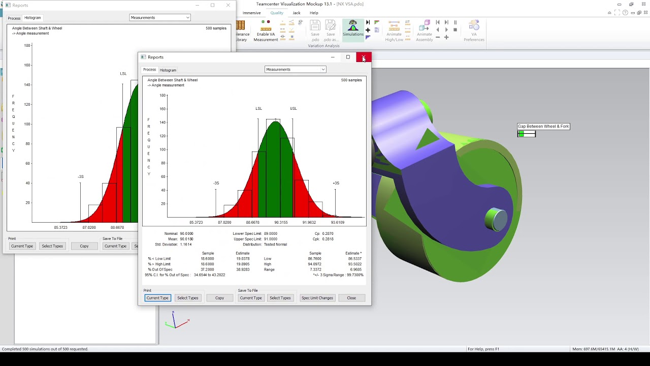 NX VSA设计师公差分析与Tecnomatix VA专业公差分析之间的数据转换演示 - YouTube
