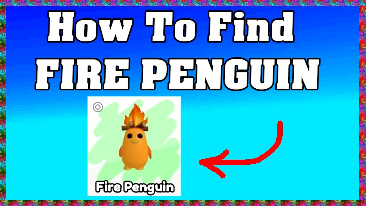 How To Find FIRE PENGUIN in FIND THE PENGUINS ROBLOX ! 🐧 - YouTube