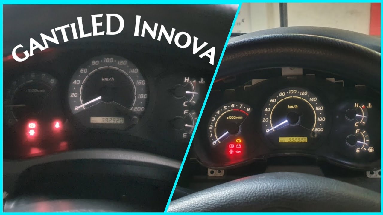 ganti lampu speedometer innova 2004 - YouTube