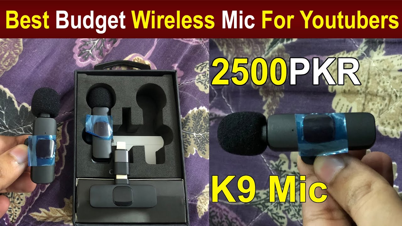 Best Budget Wireless Mic For Youtubers - Android and i Phone mobile ...