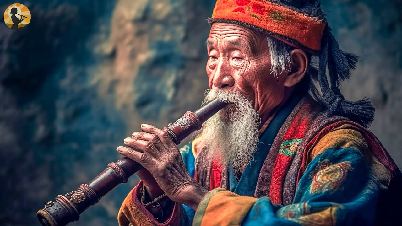 Tibetan Flute Music, Positive Energy, Healing Music, Meditation ...