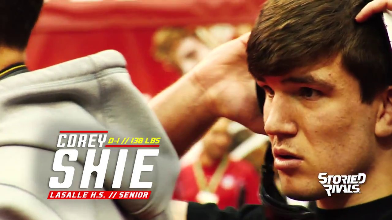 State Wrestling 2017 | LaSalle's Corey Shie State Runner-Up - YouTube