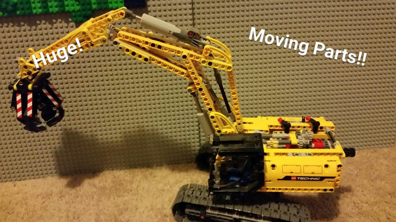 Lego Technic Grapple Crane Review - YouTube