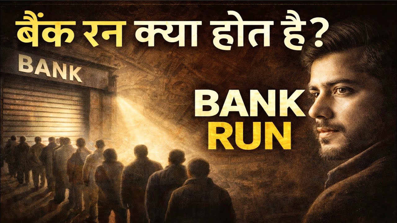 बैंक रन क्या होता है ? Bank Run Explained (Hindi) - YouTube