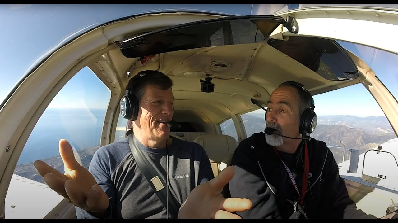 Darrell and I fly the Cherokee from Santa Maria (KSMX) to lunch at ...