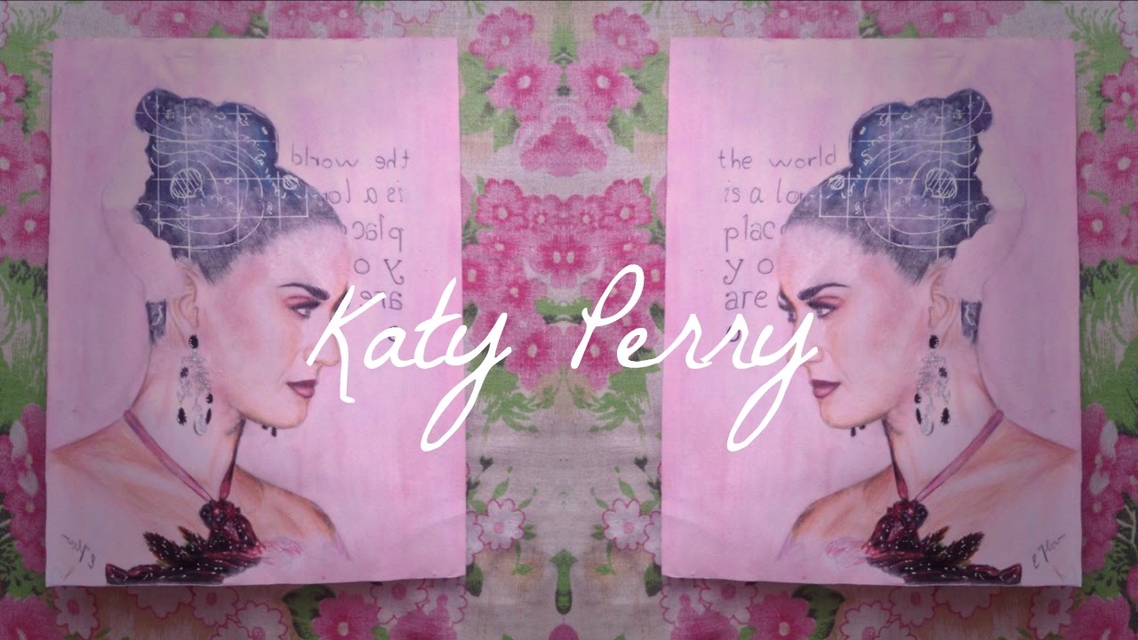 DRAW: KATY PERRY FANART (COLLAB) - YouTube