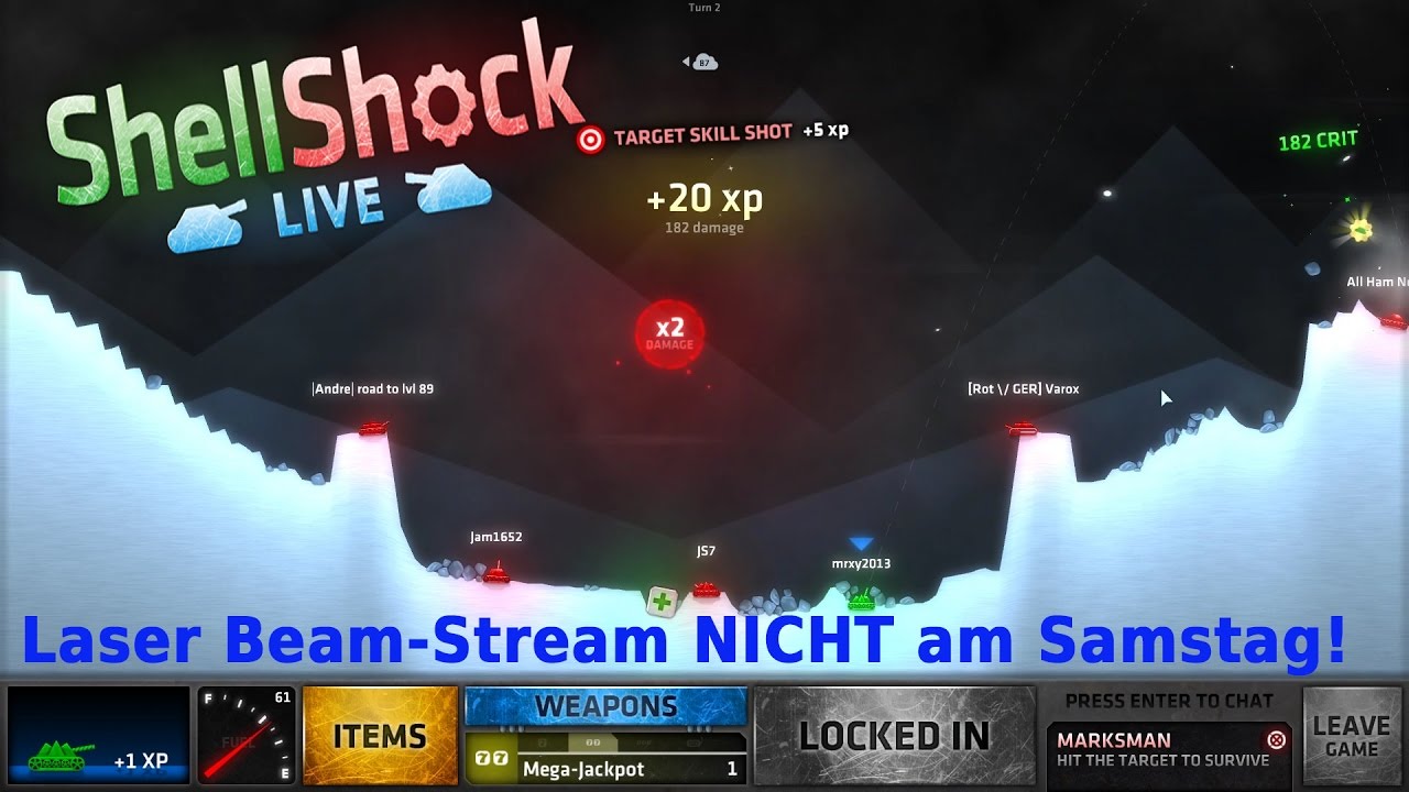 Laser Beam-Stream NICHT am Samstag! | ShellShock Live #231 | [HD+ ...