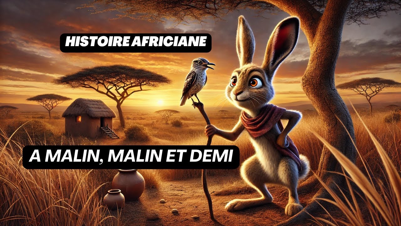 Histoire africaine : Un conte Mossi A malin, malin et demi - YouTube
