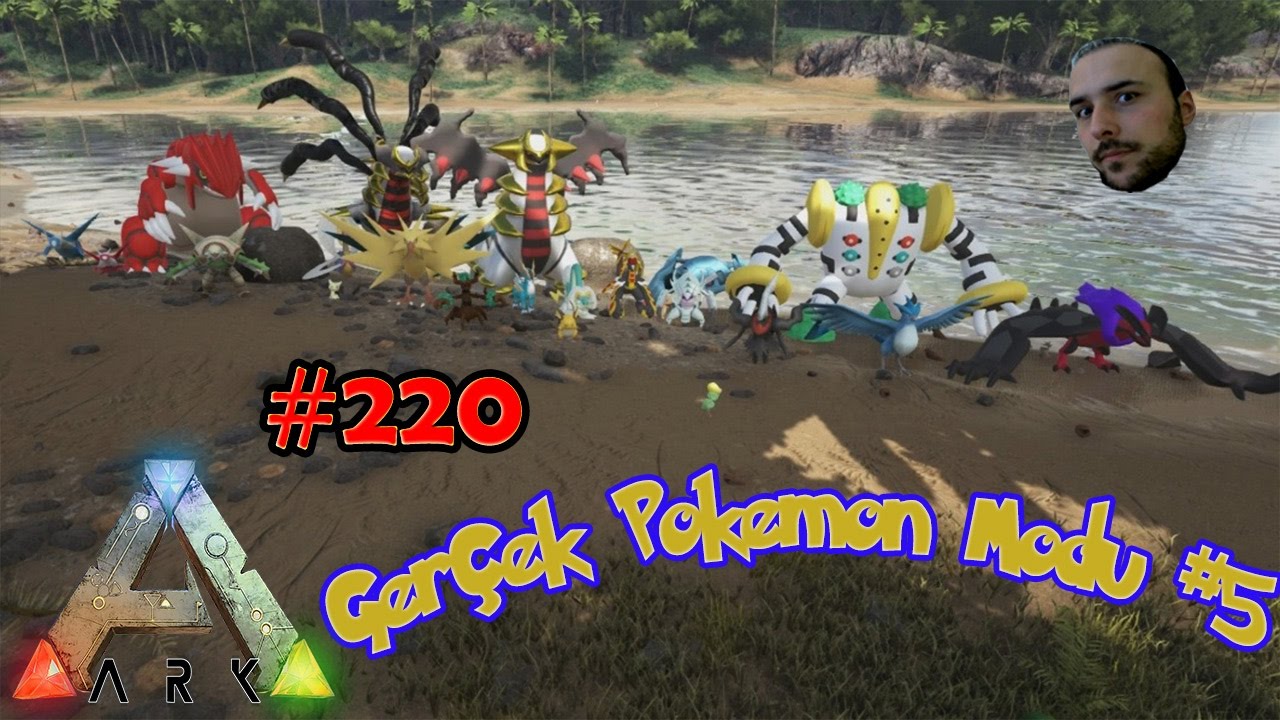 3D Gerçek Pokemon Modu # 5 - Ark survival evolved # 220 [ Türkçe ...