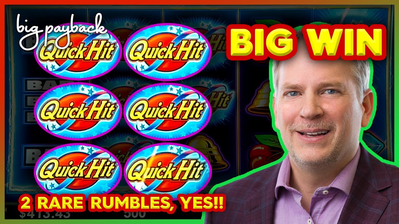 Quick Hits + 2 Rare Rumble Bonuses = BIG WIN! Quick Hit Blitz Slots ...
