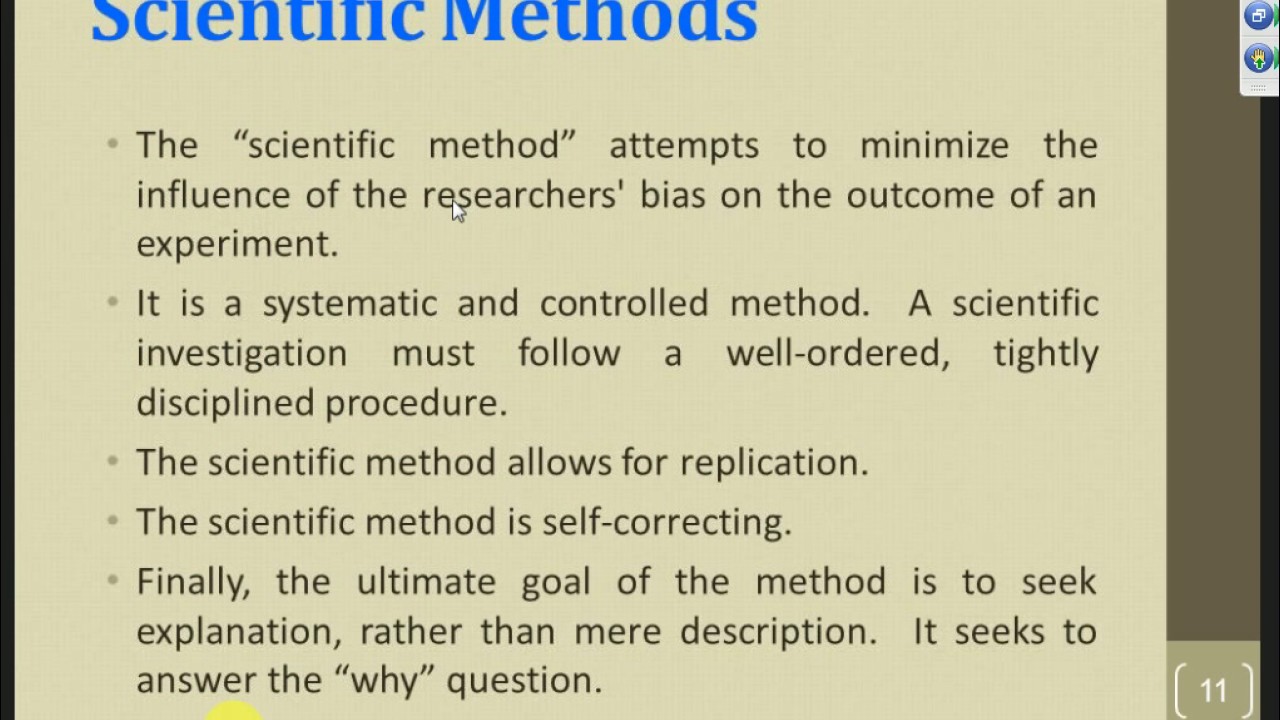 Research Methodology- Methodologies for Scientific Research - YouTube