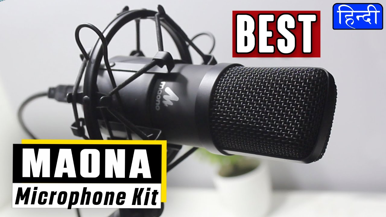 MAONA AU A04| Best mic kit for all purpose| In depth review| Full setup ...