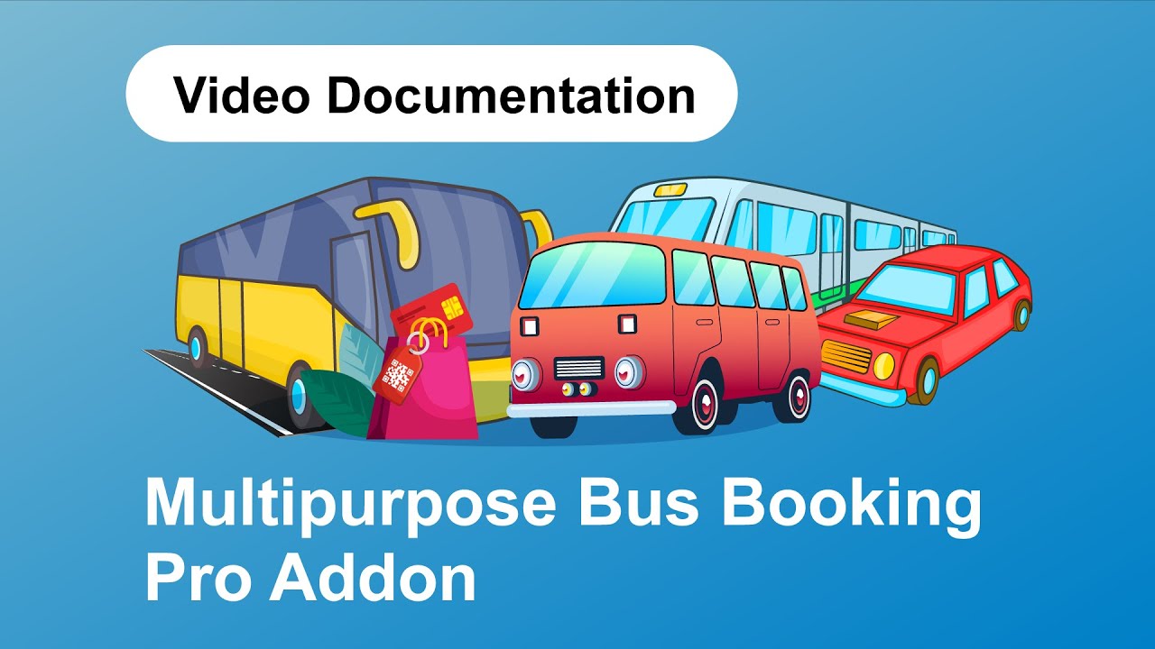 Multipurpose Ticket Booking Manager (Bus/Train/Ferry/Boat/Shuttle) Documentation. - YouTube