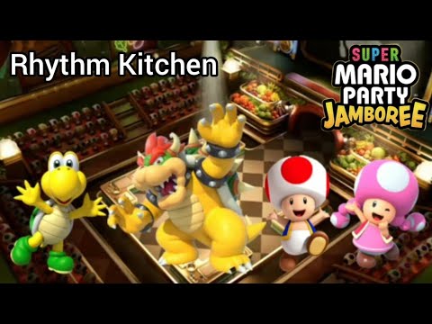 Super Mario Party Jamboree Rhythm Kitchen Koopa, Bowser, Toad, and ...