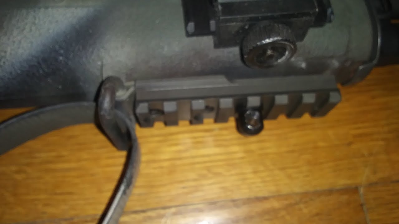 Sadlak front rail installation - YouTube