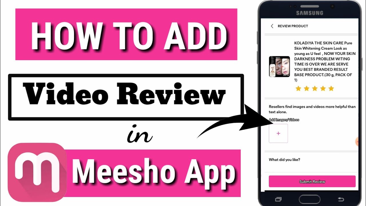 How To Add Meesho Product Reviews || Meesho Me Product Ka Video Review ...