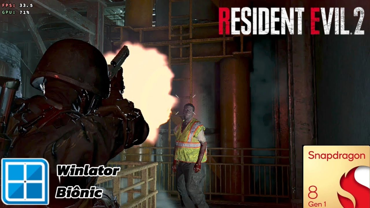 Resident Evil 2 Remake rodando no Android! Winlator Bionic + Snapdragon ...