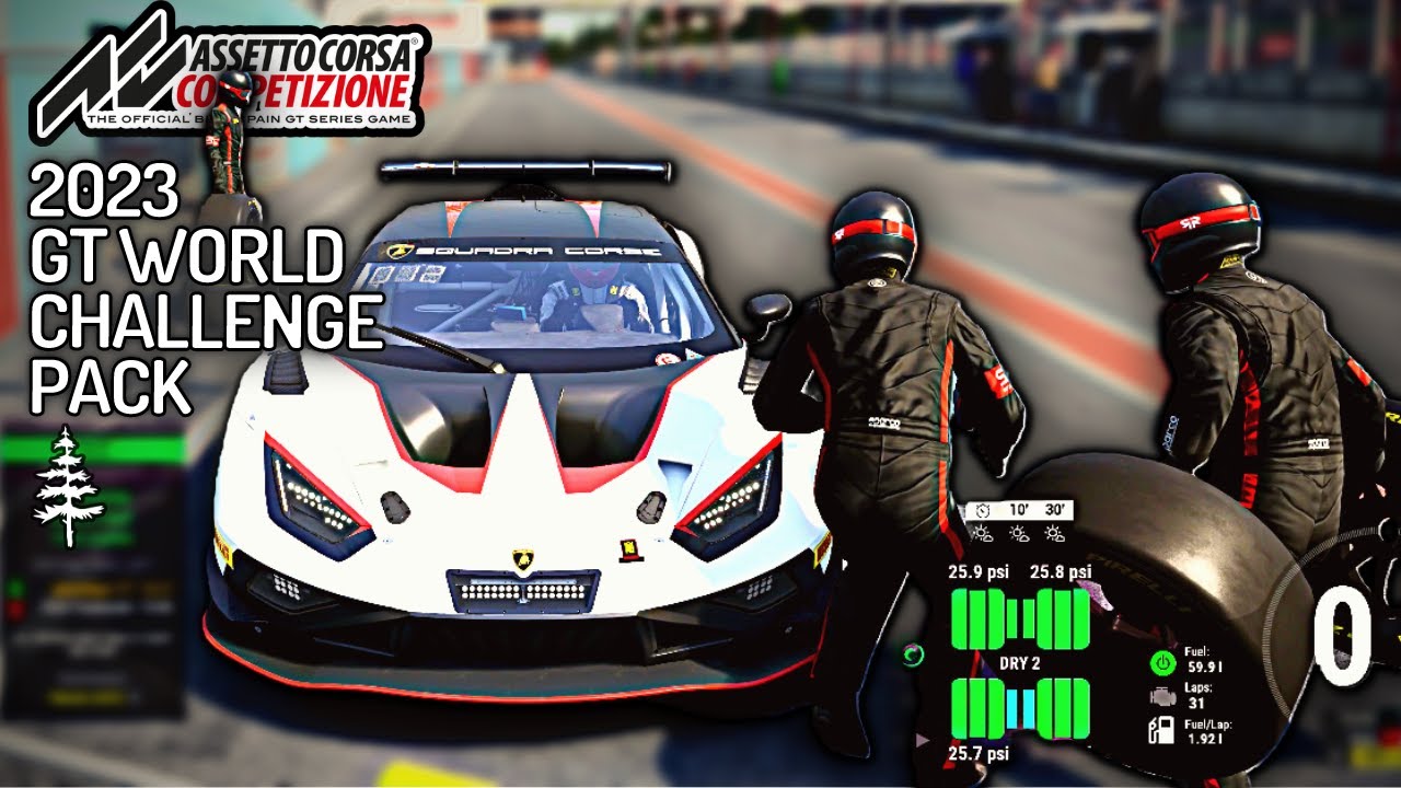 AC Competizione \\ 2023 GT World Challenge Pack DLC \\ Huracàn EVO2 ...