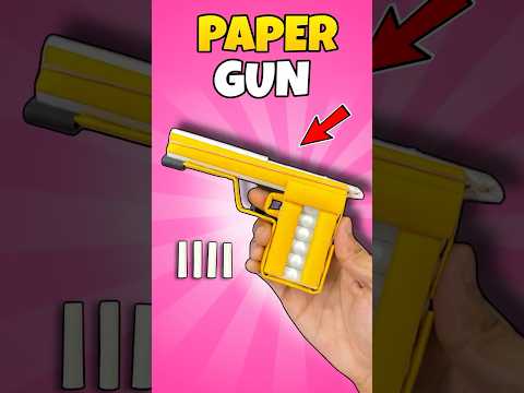 How to Make a Easiest Paper Gun 🔫#shorts