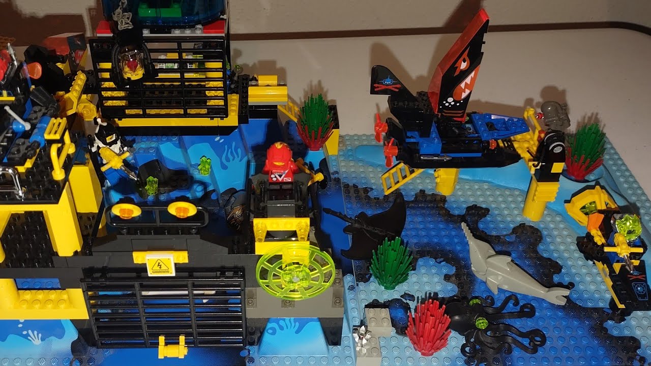 Lego Aquazone MOC- Crystal Transport Station - YouTube
