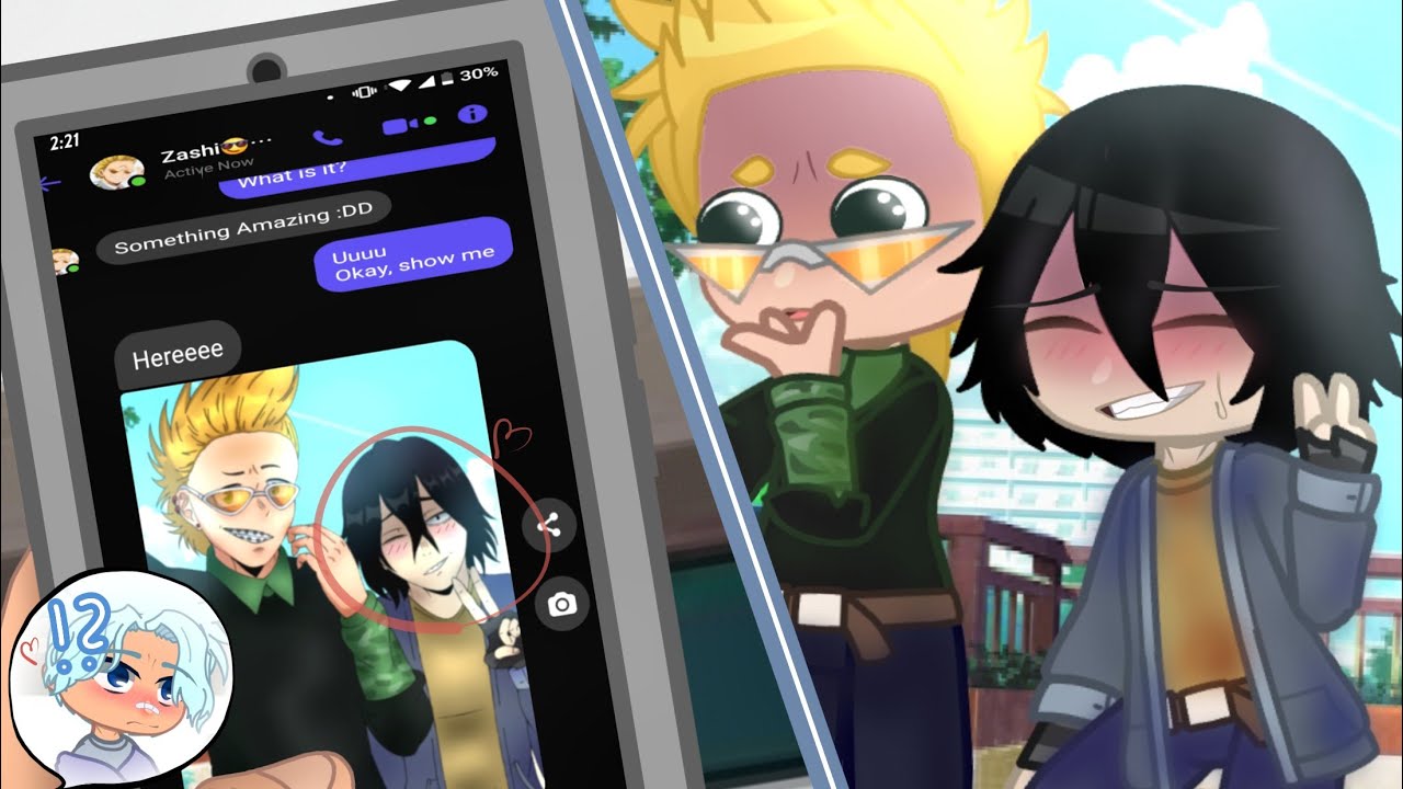 Photo for sick🤧 Oboro // Based on "Who's the photo for?" trend // MHA ...