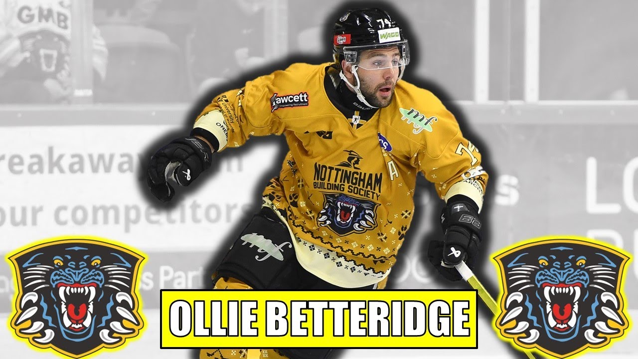 Nottingham Panthers Re-sign Ollie Betteridge - YouTube