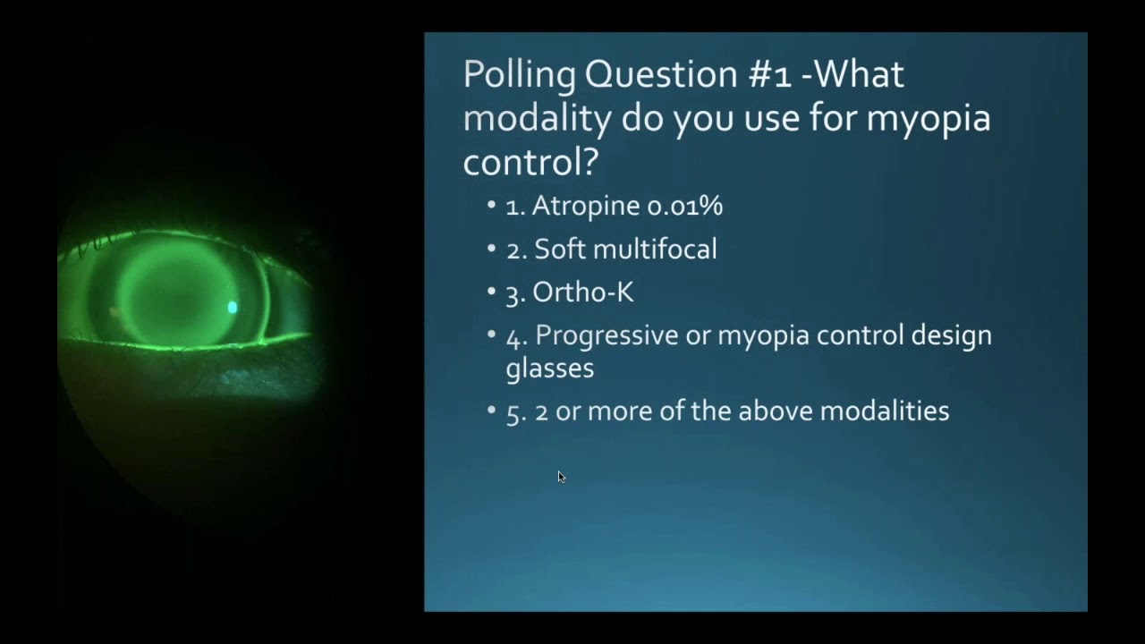 Managing Myopia Control Challenges and Complications - YouTube