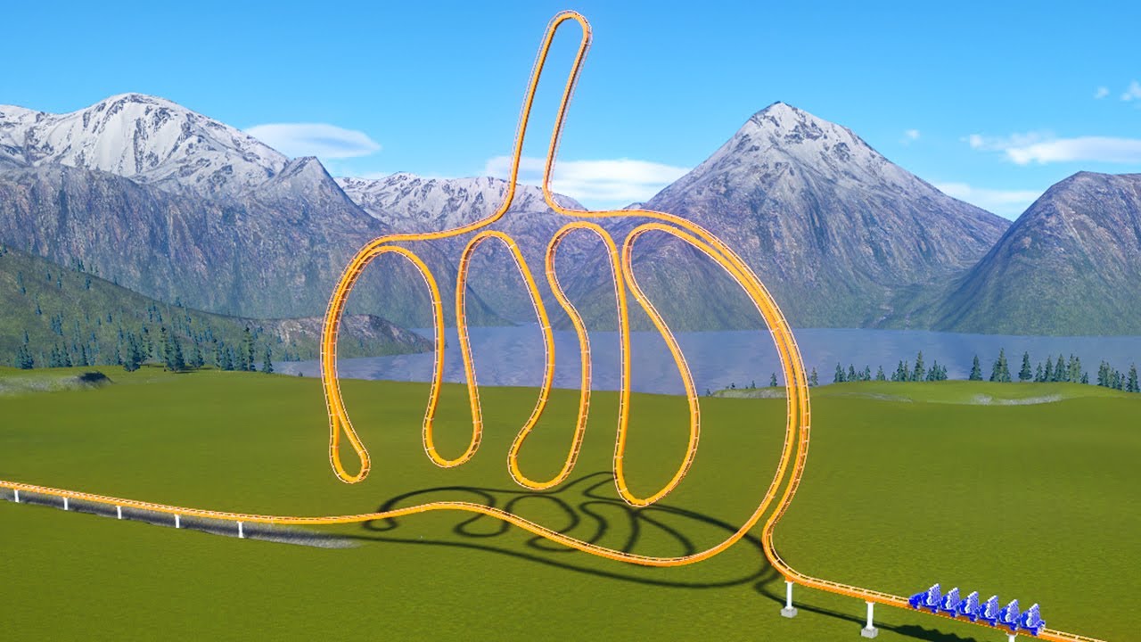 Halloween Pumpkin Roller Coaster – Planet Coaster - YouTube