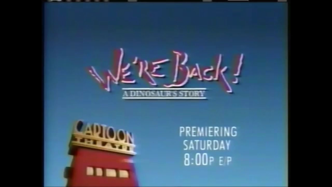 Cartoon Network's Cartoon Theatre Promo: We're Back! A Dinosaur's Story ...
