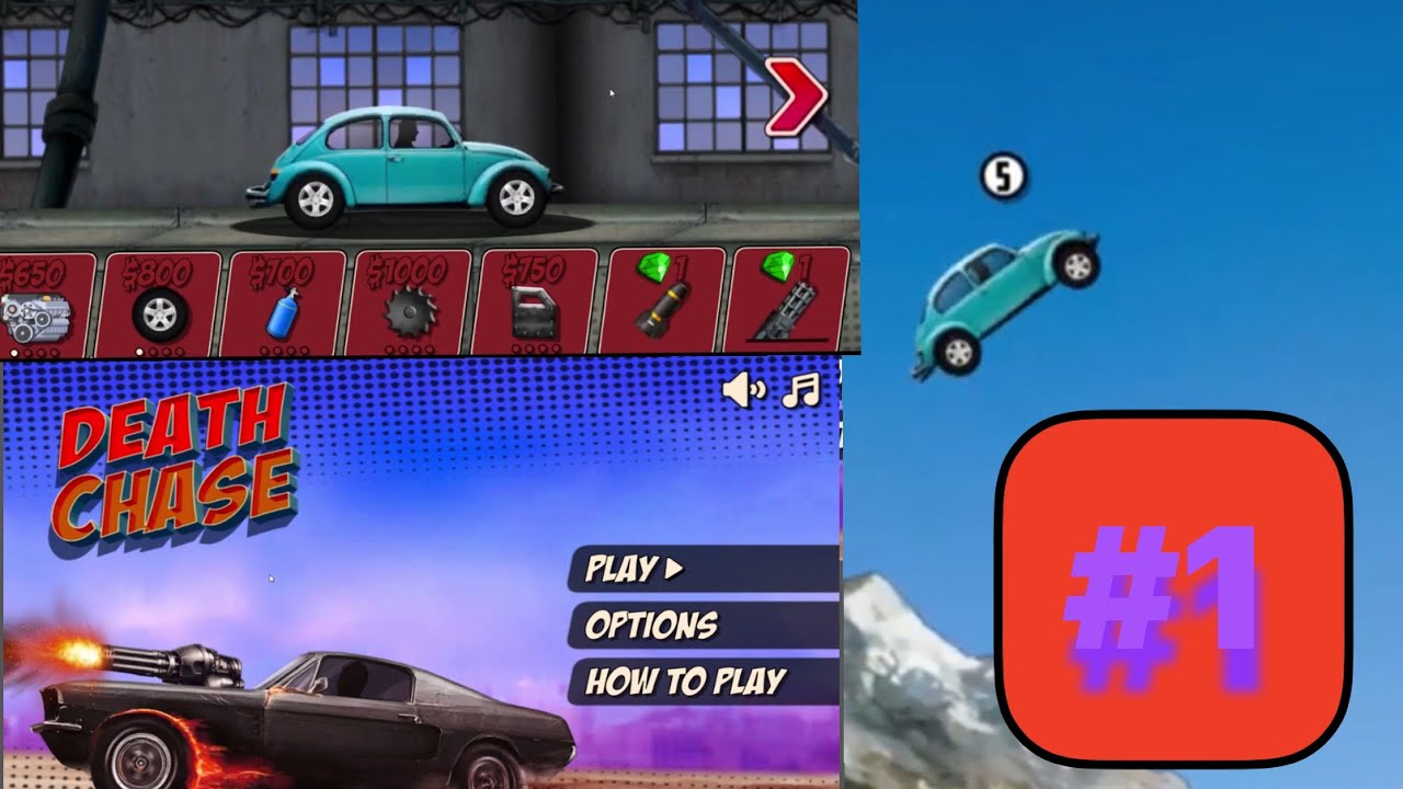 DEATH CHASE CAR GAME #1 gameplay #gamingvideos #gameplay #deathchase ...