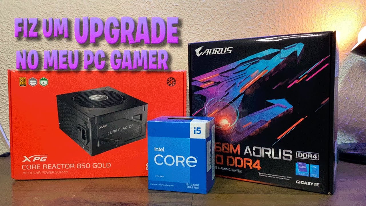 Peças novas para meu PC - Upgrade no Pc Gamer - YouTube