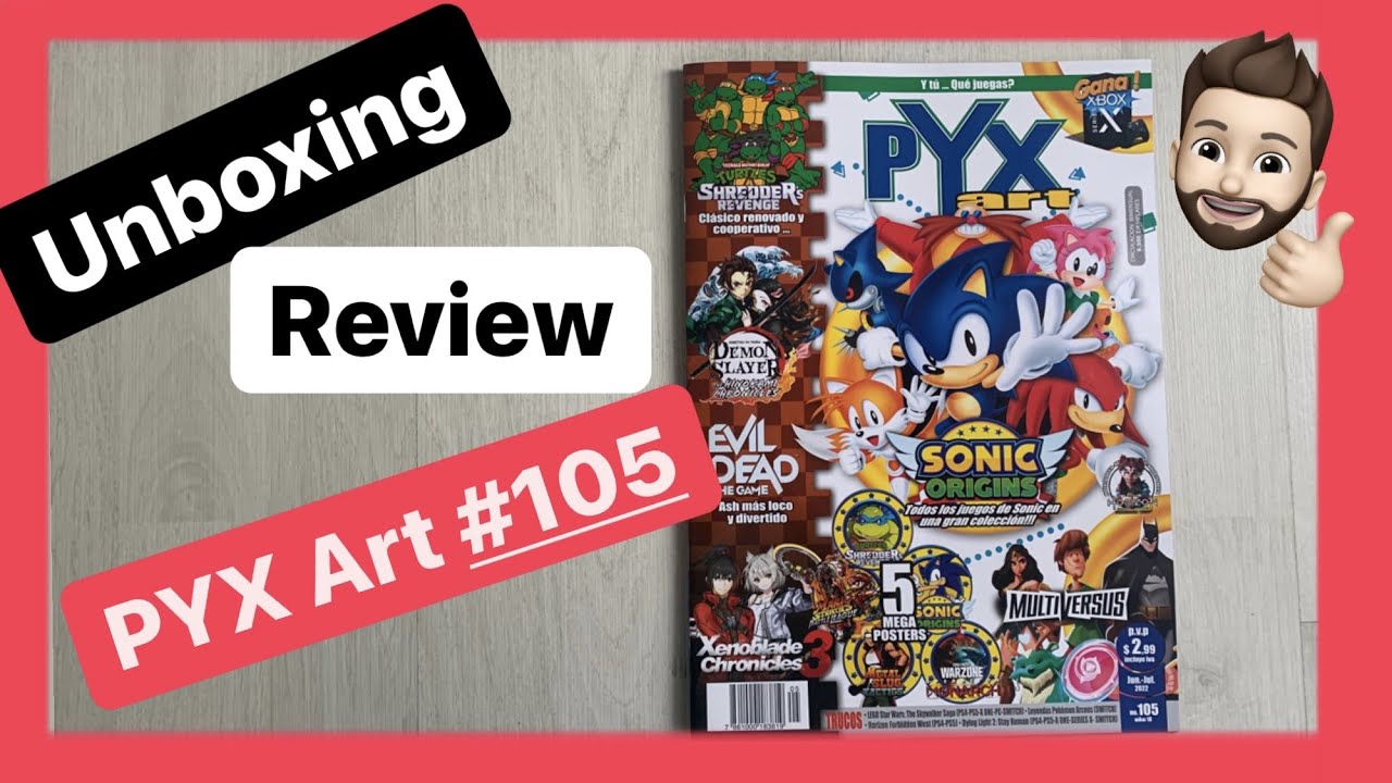 Review de la revista PYX Art #105 de Junio-Junio 2022 - YouTube