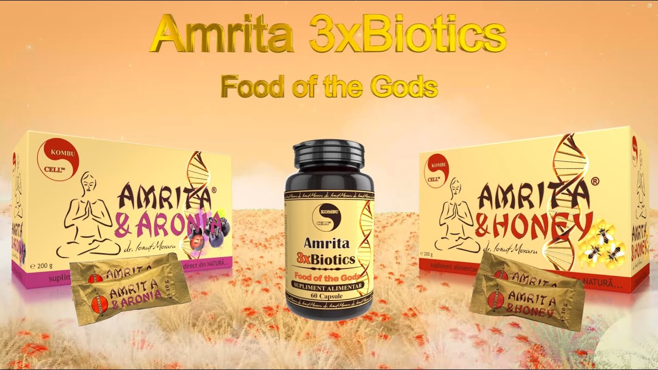 Amrita 3xBiotics - prima parte ~ Food of the gods - YouTube