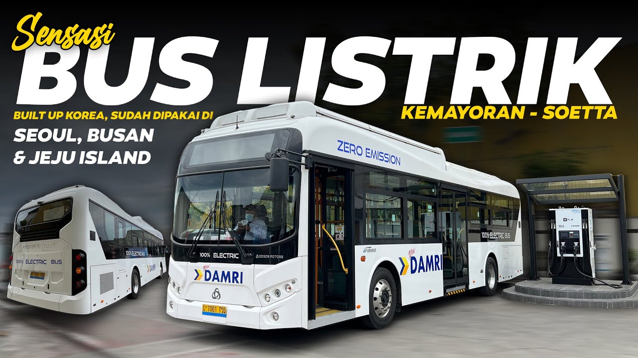 Road Test Keliling Jakarta, Sensasi Naik Bus Listrik DAMRI untuk ...