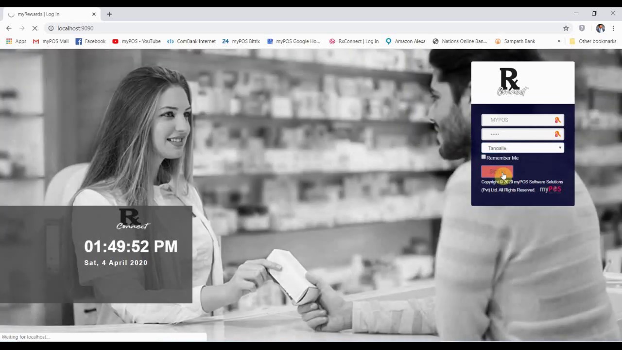 RxConnect - Backend Integration with myPOS - YouTube