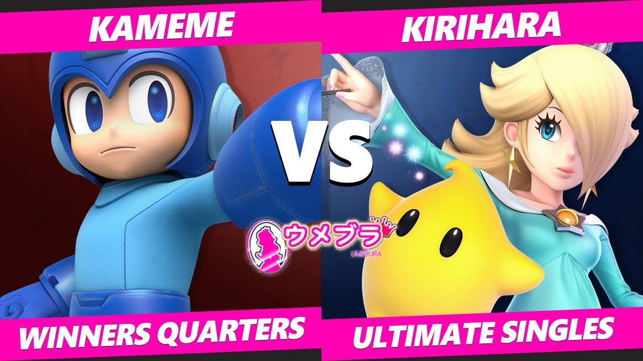 Umebura JM2019 SSBU - Kirihara (Rosa) Vs R2G | Kameme (Mega Man) Japan ...