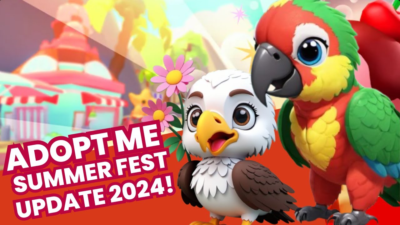 🌞ADOPT ME SUMMER EVENT UPDATE 2024! 🌴NEW SUMMER PETS & 3 MINIGAMES ...
