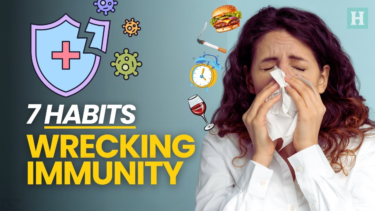 7 Everyday Habits Destroying Your Immune System | Fix These Now! - YouTube