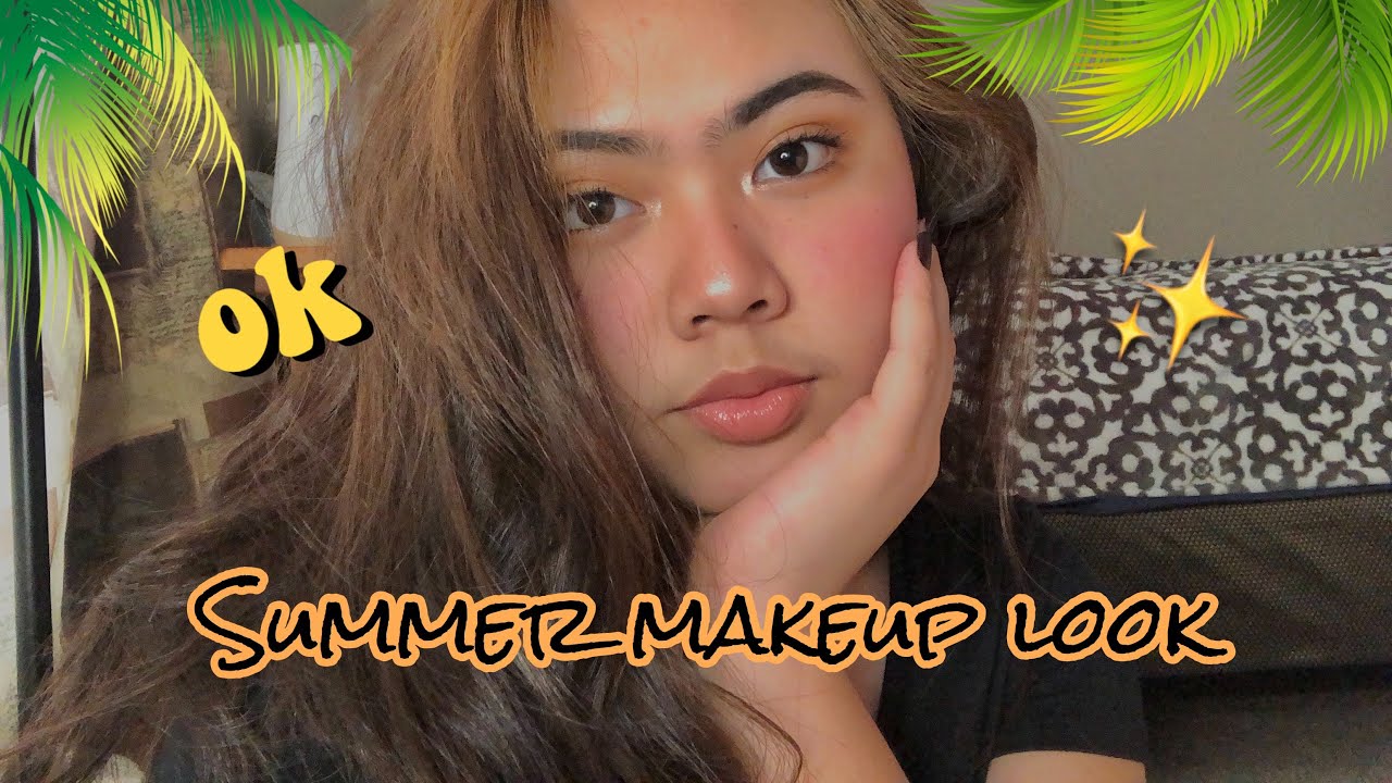 Summer makeup look☀️||Kylla Daco - YouTube