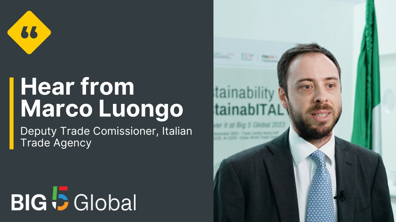 Hear from Marco Luongo, Deputy Trade Comissioner at Italian Trade ...