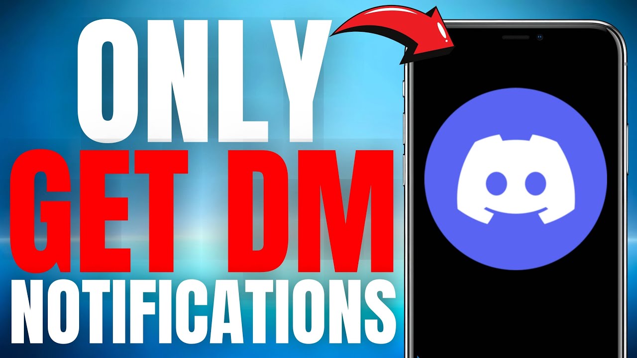 How to ONLY GET DM (Direct Message) NOTIFICATIONS on DISCORD! (EASY ...